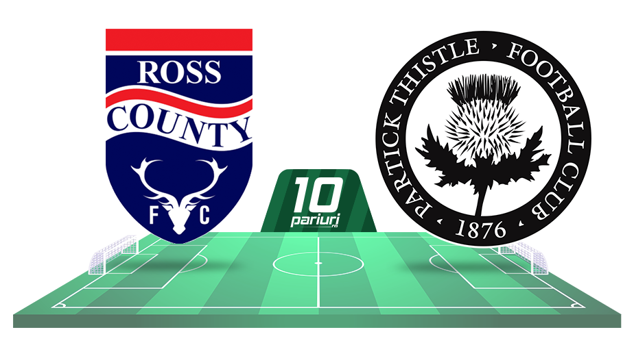 Ross County - Partick Thistle ponturi pariuri 09.01.2026